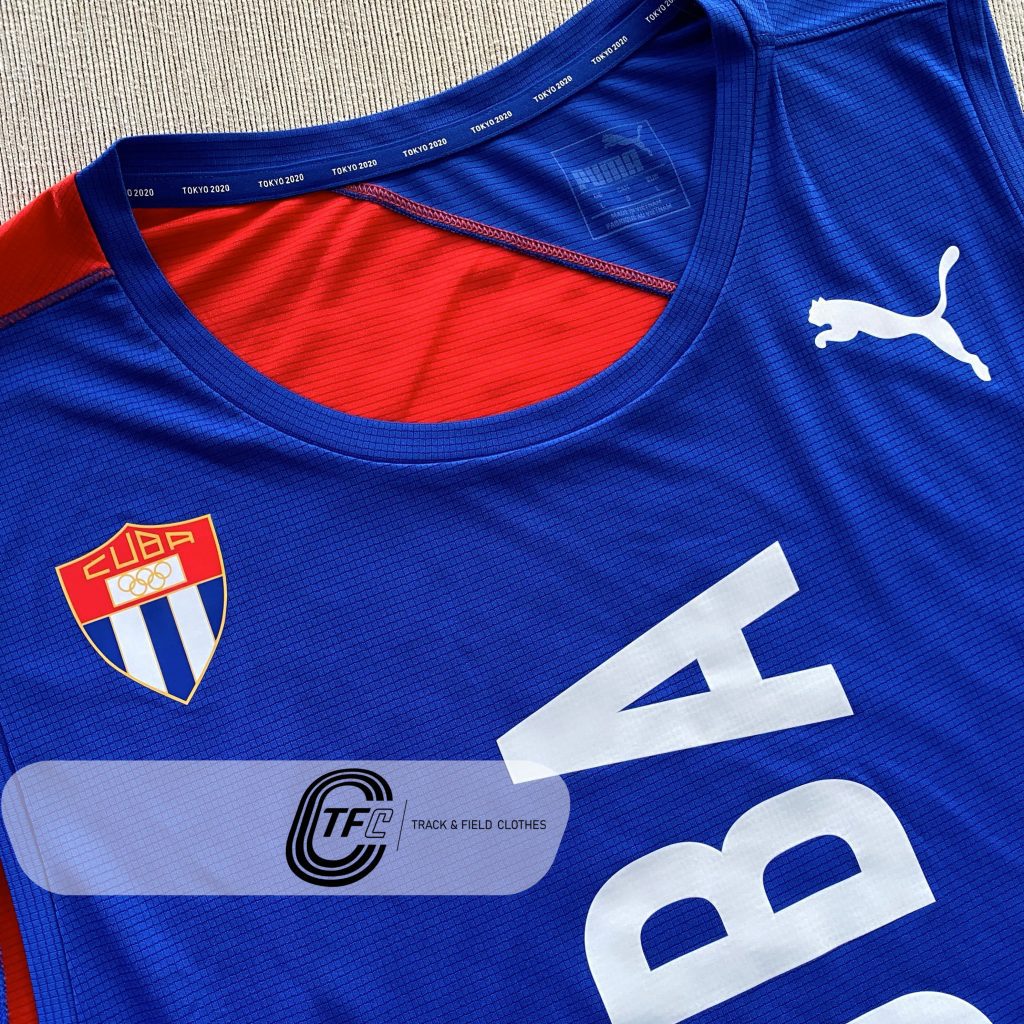 Puma 2021 Cuba Olympic Team Pro Elite Vest | Trackandfieldclothes