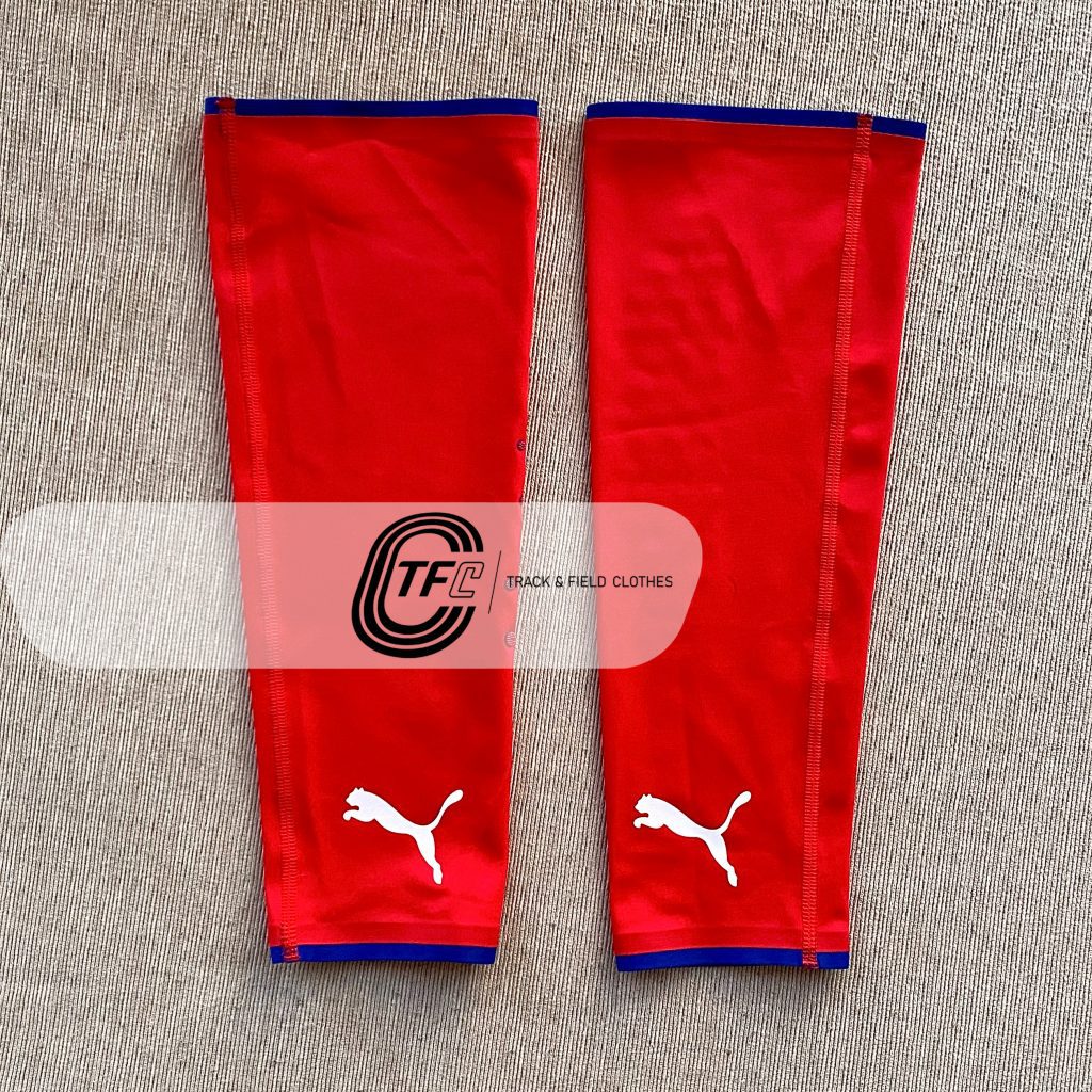 Puma 2021 Cuba Olympic Team Pro Elite Calf Warmers | Trackandfieldclothes