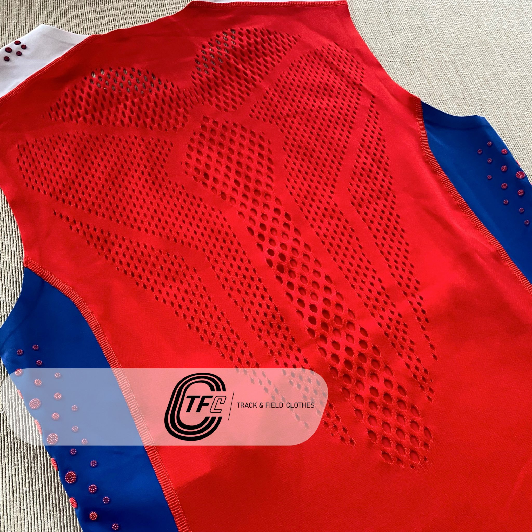 Puma 2021 Cuba Olympic Team Pro Elite Muscle Singlet | Trackandfieldclothes