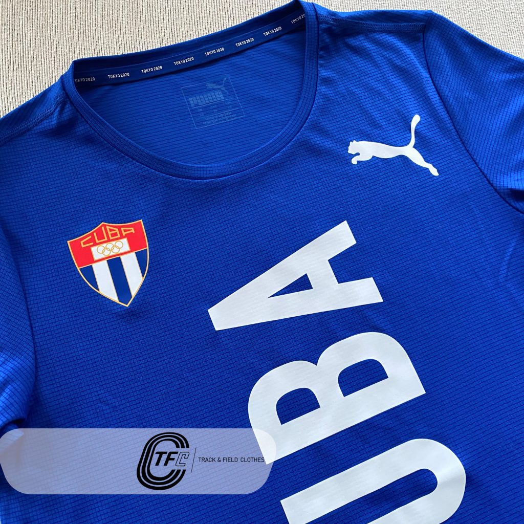 Puma 2021 Cuba Olympic Team Pro Elite W T-Shirt - Blue ...