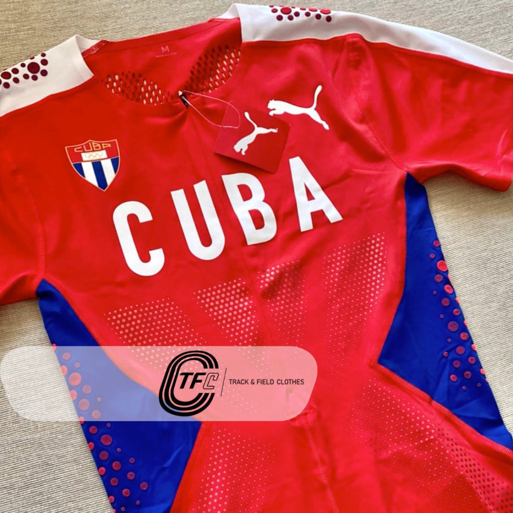 Puma 2021 Cuba Olympic Team Pro Elite Sleeves Speedsuit ...