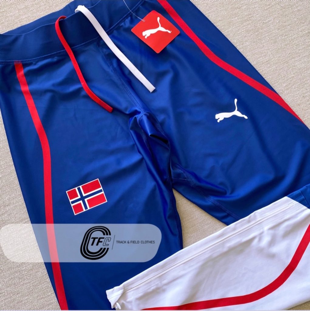 Puma 2019 Norway International Team Pro Elite Long Tights ...