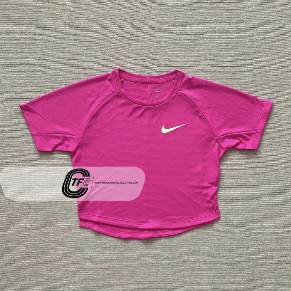 Nike 2024 Pro Elite Team W Cropped T-Shirt | Trackandfieldclothes