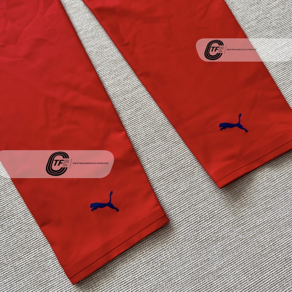 Puma 2024 Norway Olympic Team Pro Elite Calf Warmers | Trackandfieldclothes