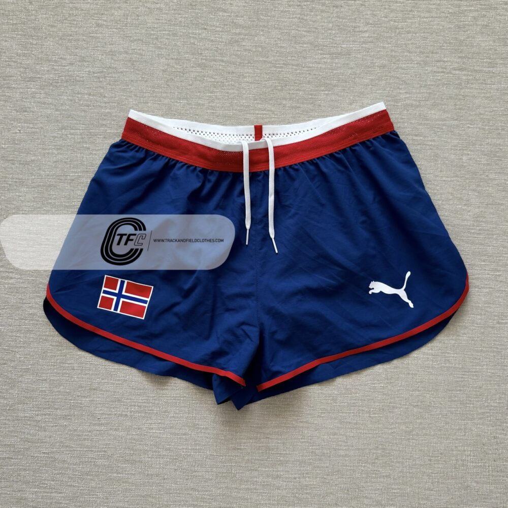 Puma 2024 Norway Olympic Team Pro Elite Running Shorts ...