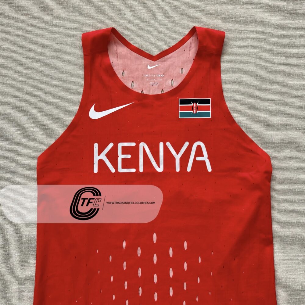 Nike 2024 Kenya Olympic Team Pro Elite Distance Singlet - Heats Edition ...