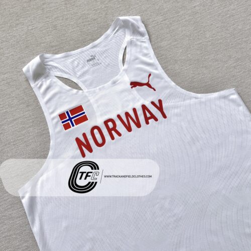 Puma 2024 Norway Olympic Team Pro Elite Distance Singlet ...